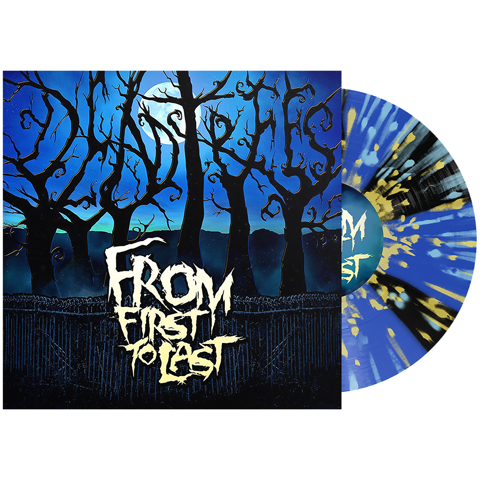 From First To Last (Dead Trees) Trans Blue + Black Cornetto w/ Baby ...