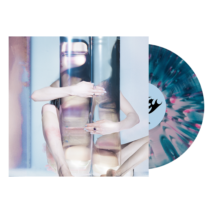 Poppy (Empty Hands) Pink+Sea Blue Side A/B w/Pink Splatter Vinyl ...